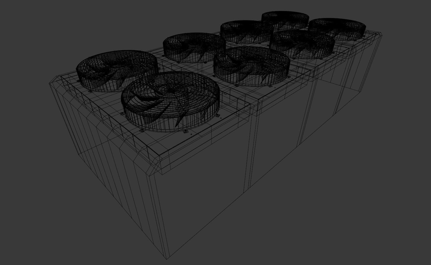 Industrial Ventilation Fan free 3D model | CGTrader