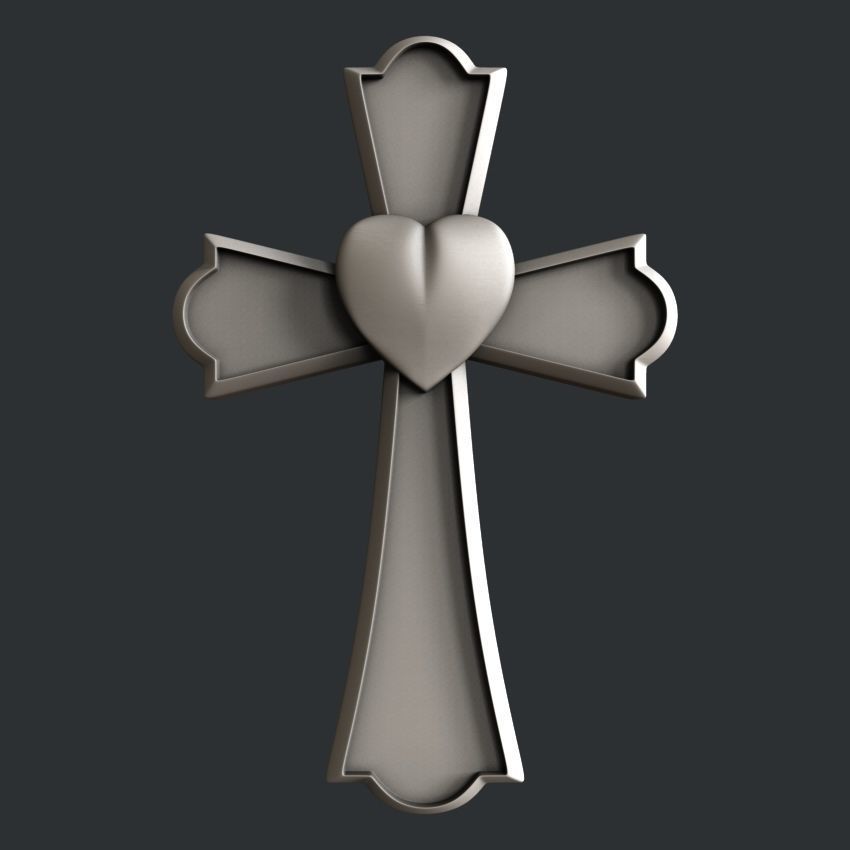 3d STL models for CNC cross set 4 3D model | CGTrader