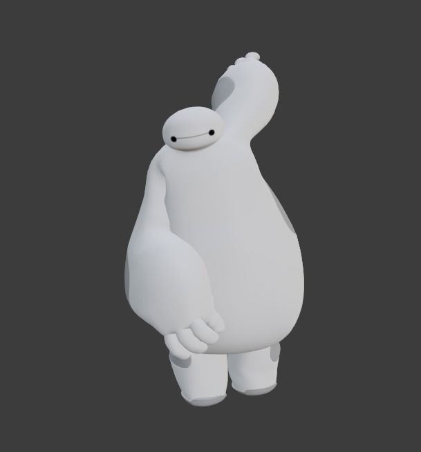 3D model baymax VR / AR / low-poly | CGTrader
