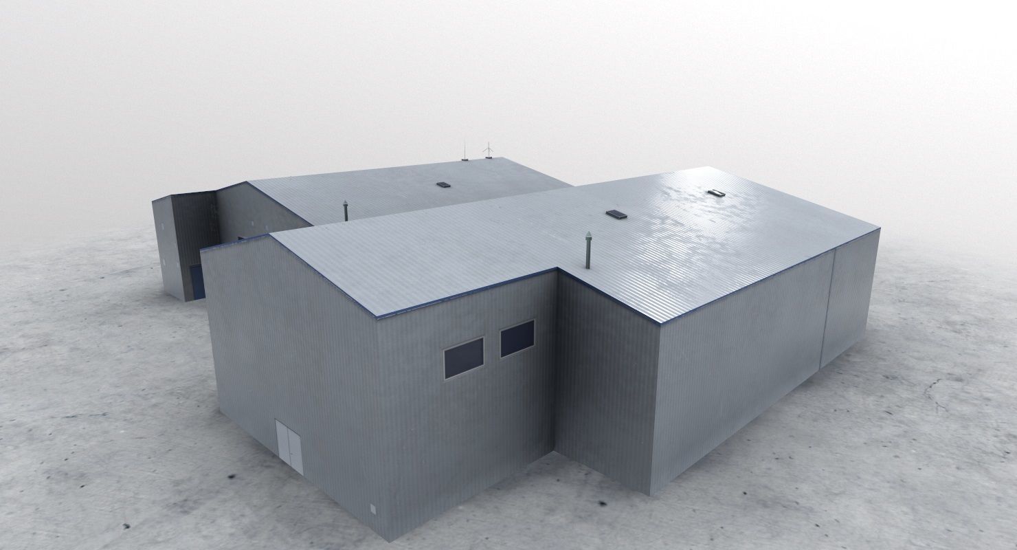 3D model EGCC Signature Hangar VR / AR / low-poly | CGTrader