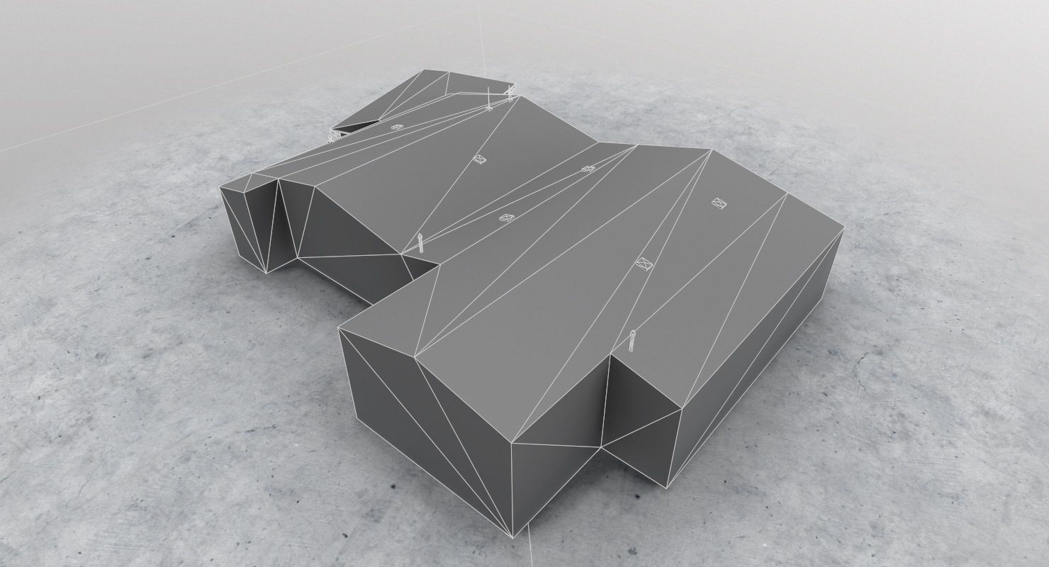 3D model EGCC Signature Hangar VR / AR / low-poly | CGTrader