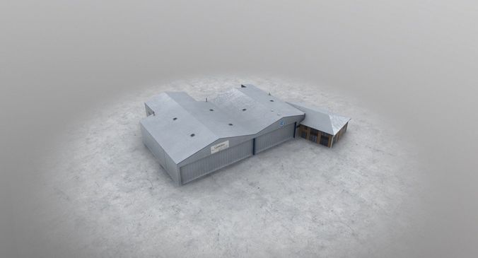 3D model EGCC Signature Hangar VR / AR / low-poly | CGTrader