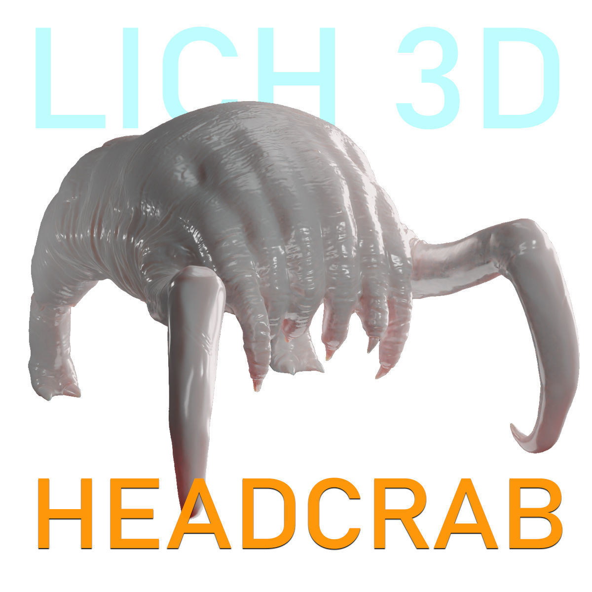 Headcrab - Half-Life - STL - 3D model 3D printable | CGTrader