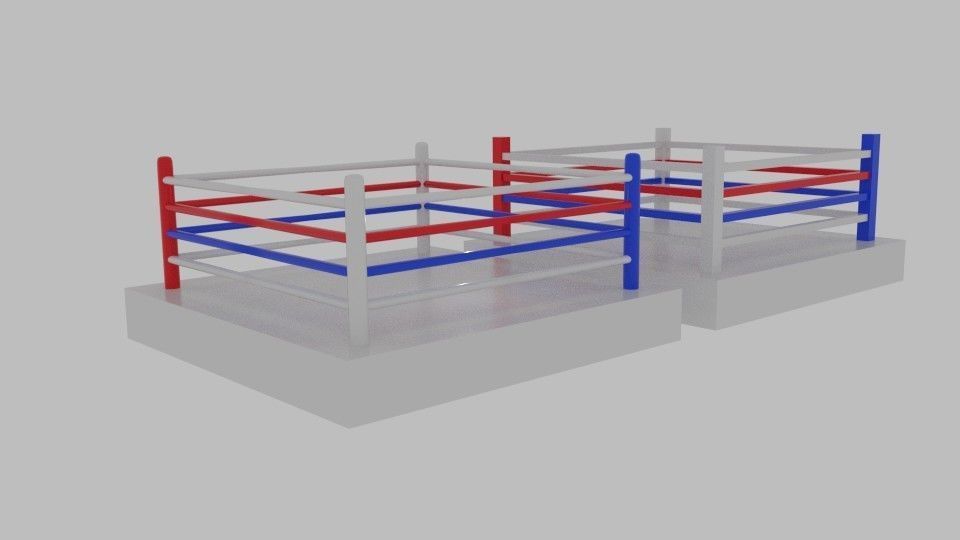 Low Poly Boxing Box free VR / AR / low-poly 3D model | CGTrader