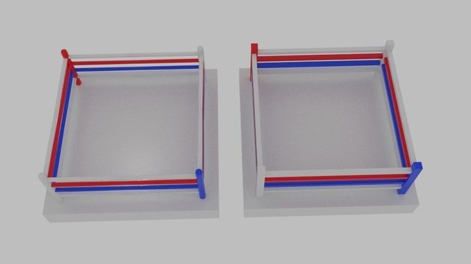 Low Poly Boxing Box free VR / AR / low-poly 3D model | CGTrader