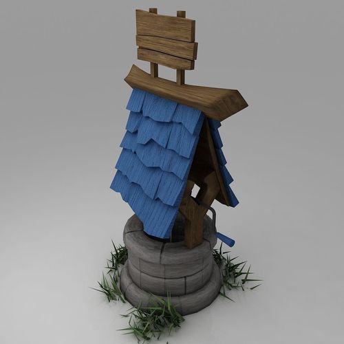 3D model water well 3d model VR / AR / low-poly | CGTrader