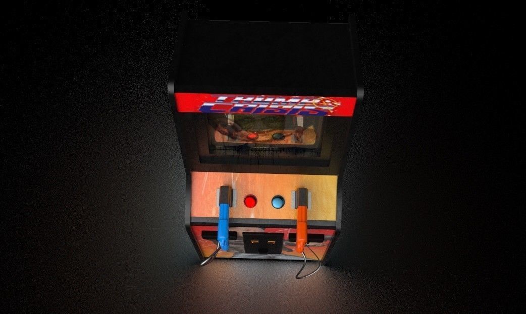 3D model ARCADE - KIM vs TRUMP CRISIS VR / AR / low-poly | CGTrader