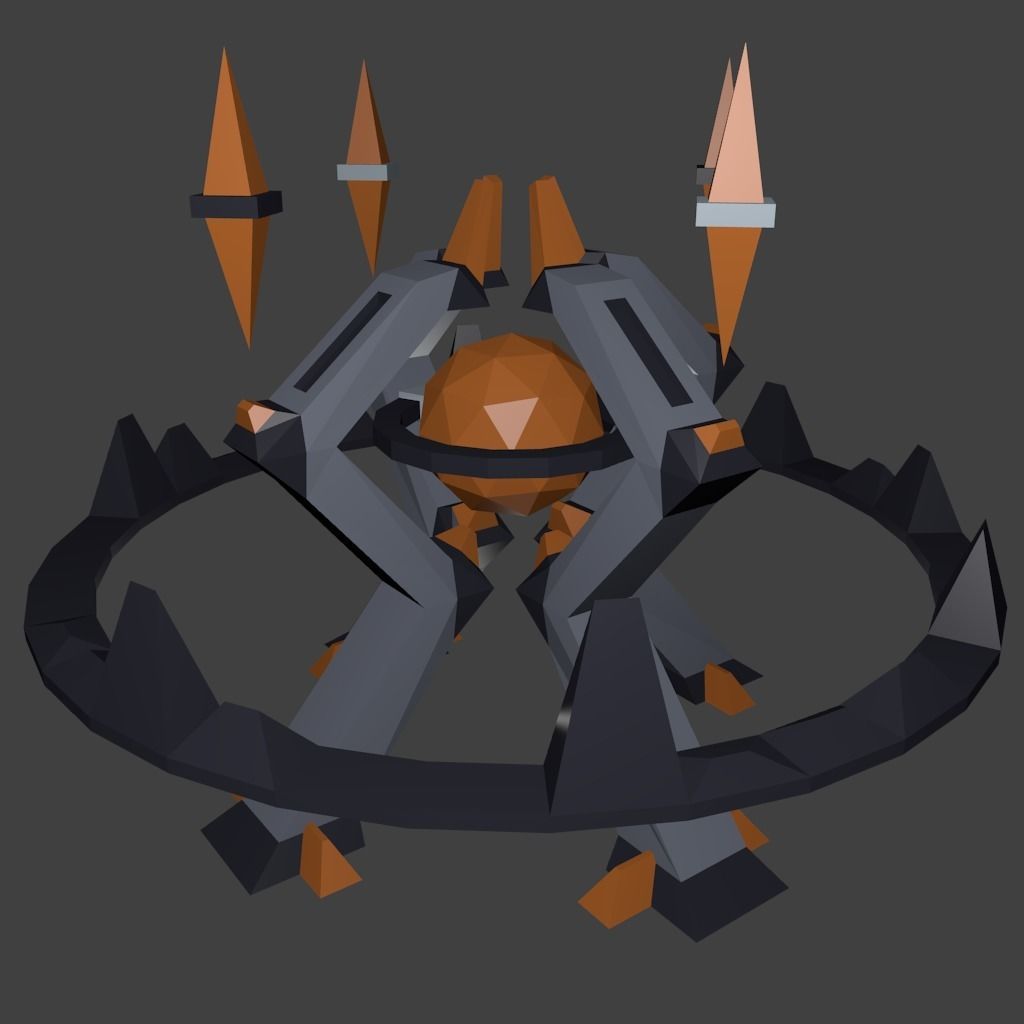 3D model 8x Low-Poly Tower Defence Models and Base - Game ready VR / AR ...