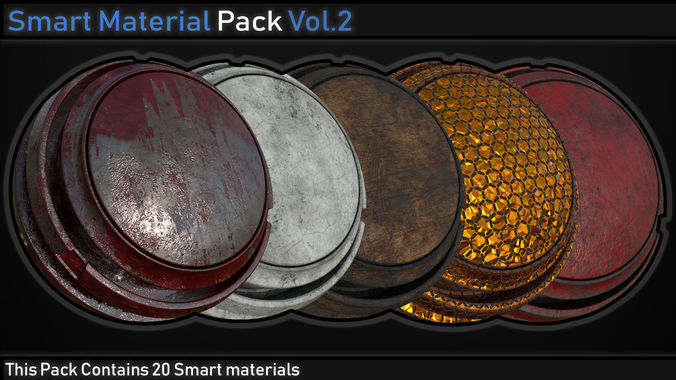Smart Material Pack Vol 2 Texture | CGTrader