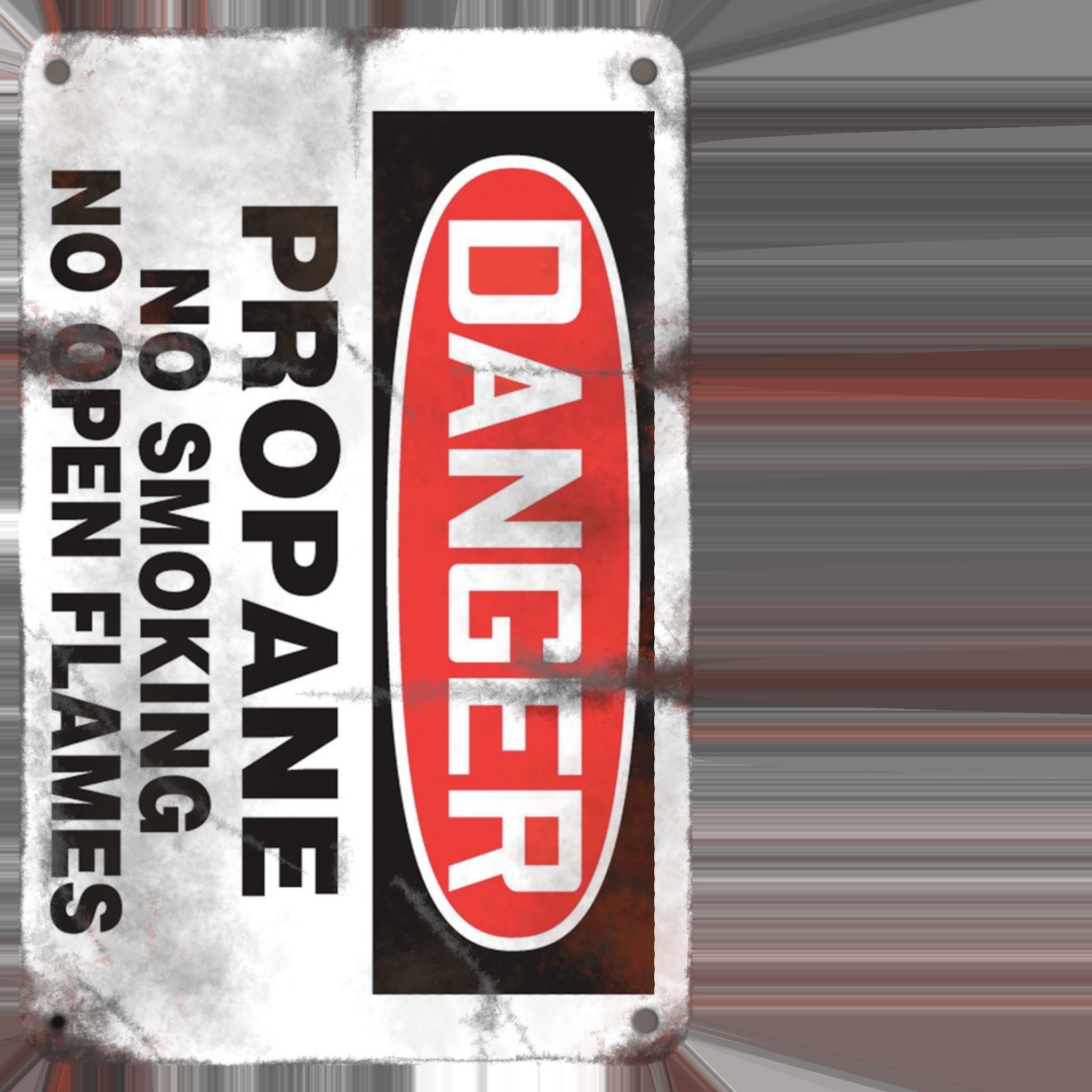 3D model Metal warning signs Common Enviroment Assets VR / AR / low ...