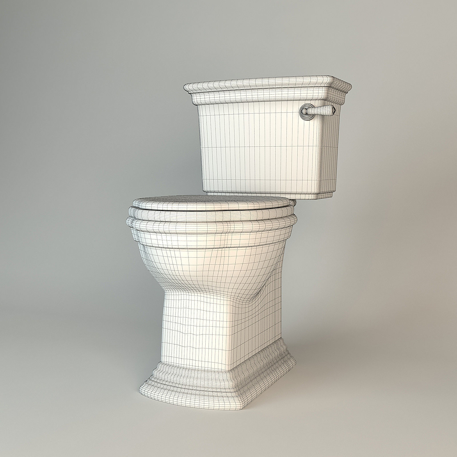 Westminster Toilet 3D model | CGTrader