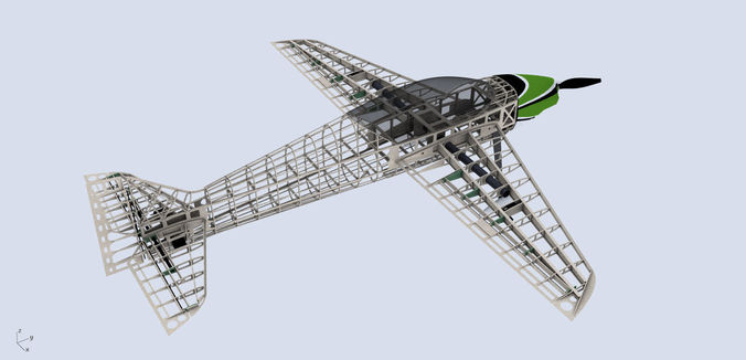 F3A construction 2m 3D model | CGTrader