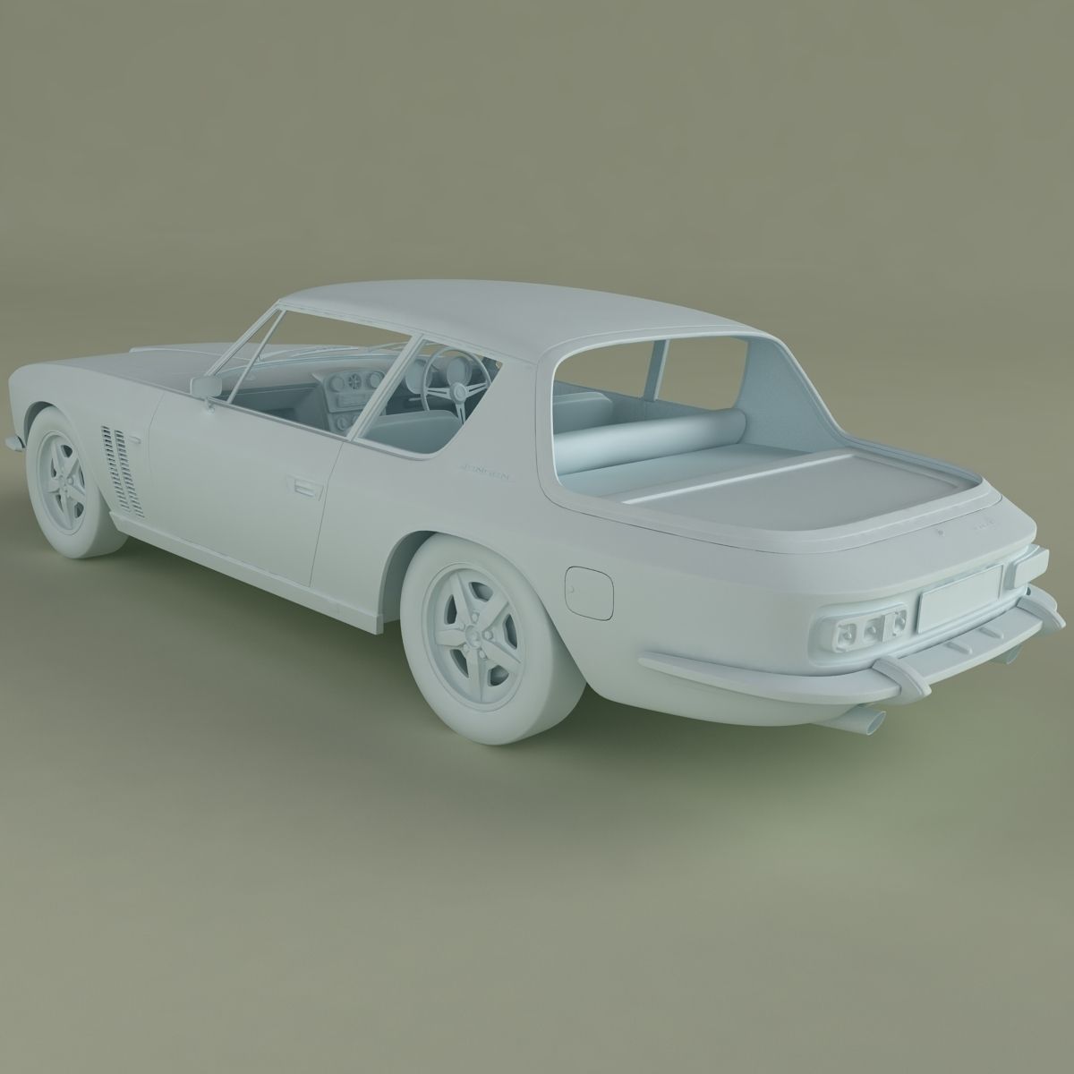 Jensen Interceptor FF 3D model | CGTrader