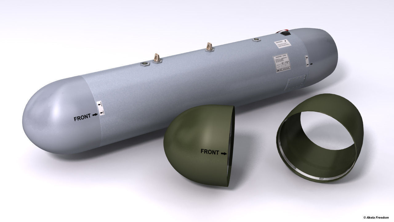 LAU-61 LAU-130 Rocket Launchers for Hydra 70 3D model | CGTrader