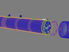 LAU-68 LAU-131 Rocket Launchers for Hydra 70 3D model | CGTrader