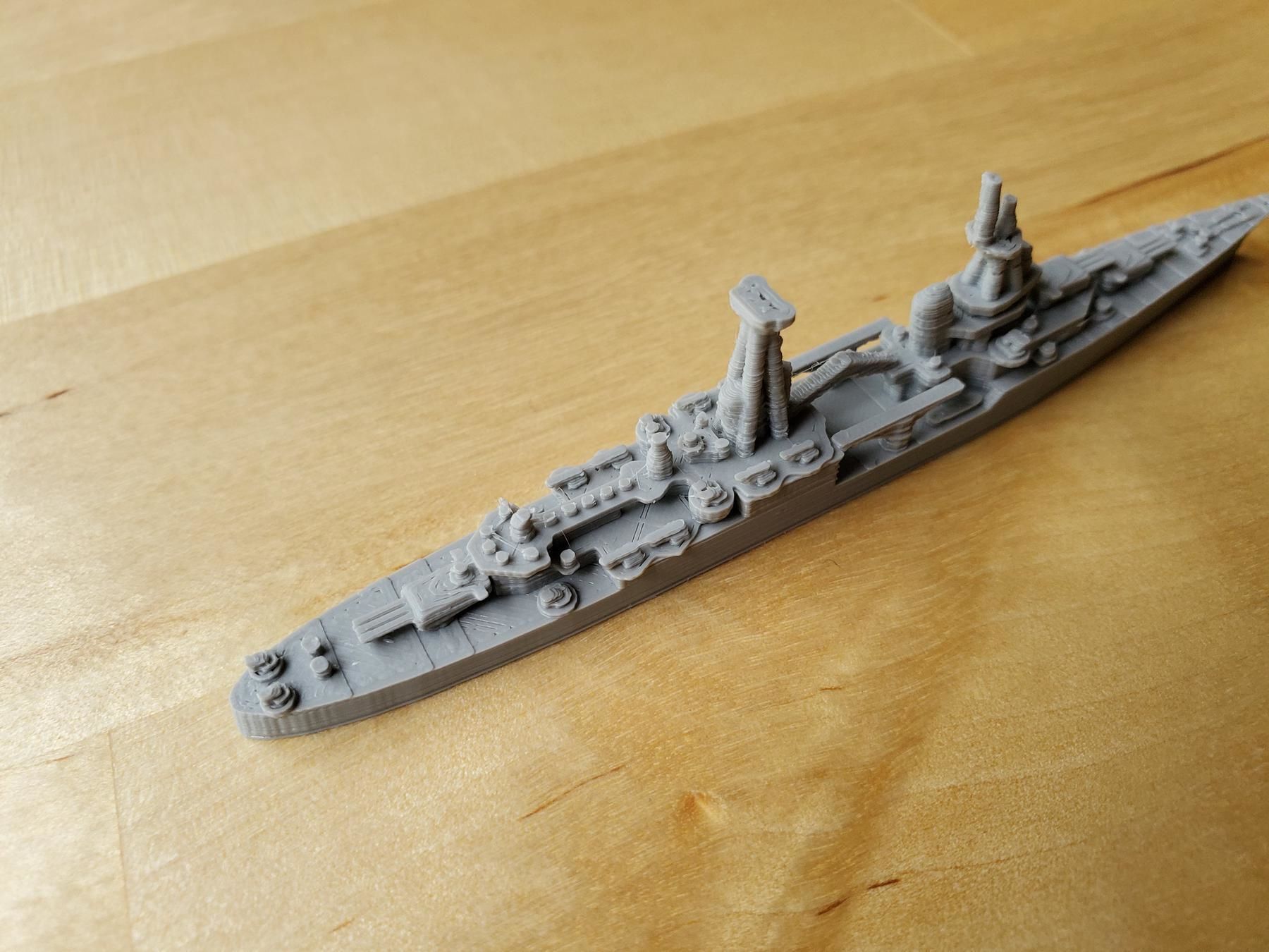 US Northampton Class Cruiser Warship free 3D model 3D printable | CGTrader