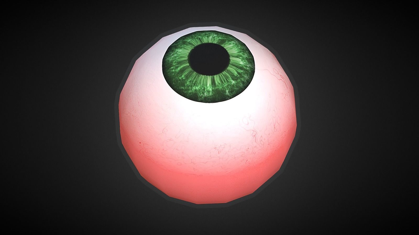 3D model Eyeball VR / AR / low-poly | CGTrader