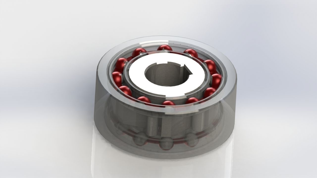 Ball-bearing free 3D model | CGTrader