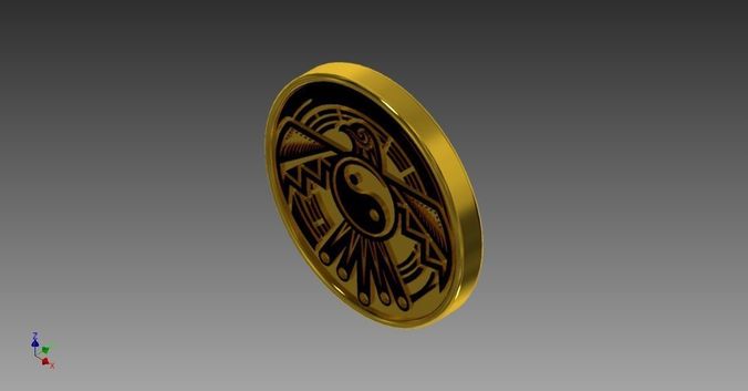 3D Model Coin Design 3D model 3D printable | CGTrader