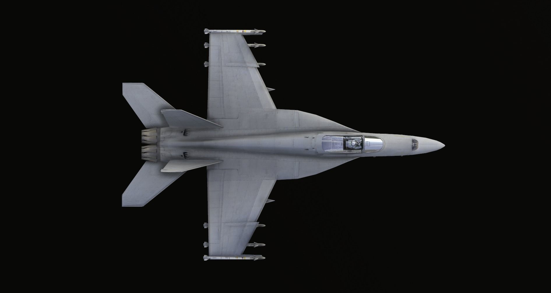 3D model Boeing F18E Super Hornet VR VR / AR / low-poly | CGTrader