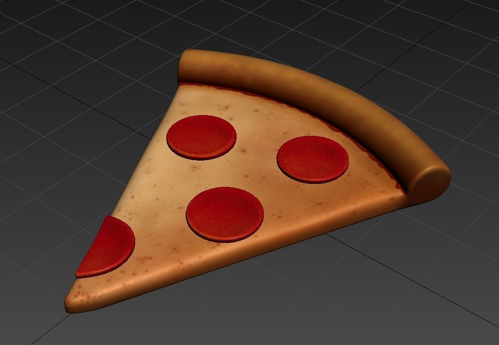 Pizza slice of 3D model | CGTrader