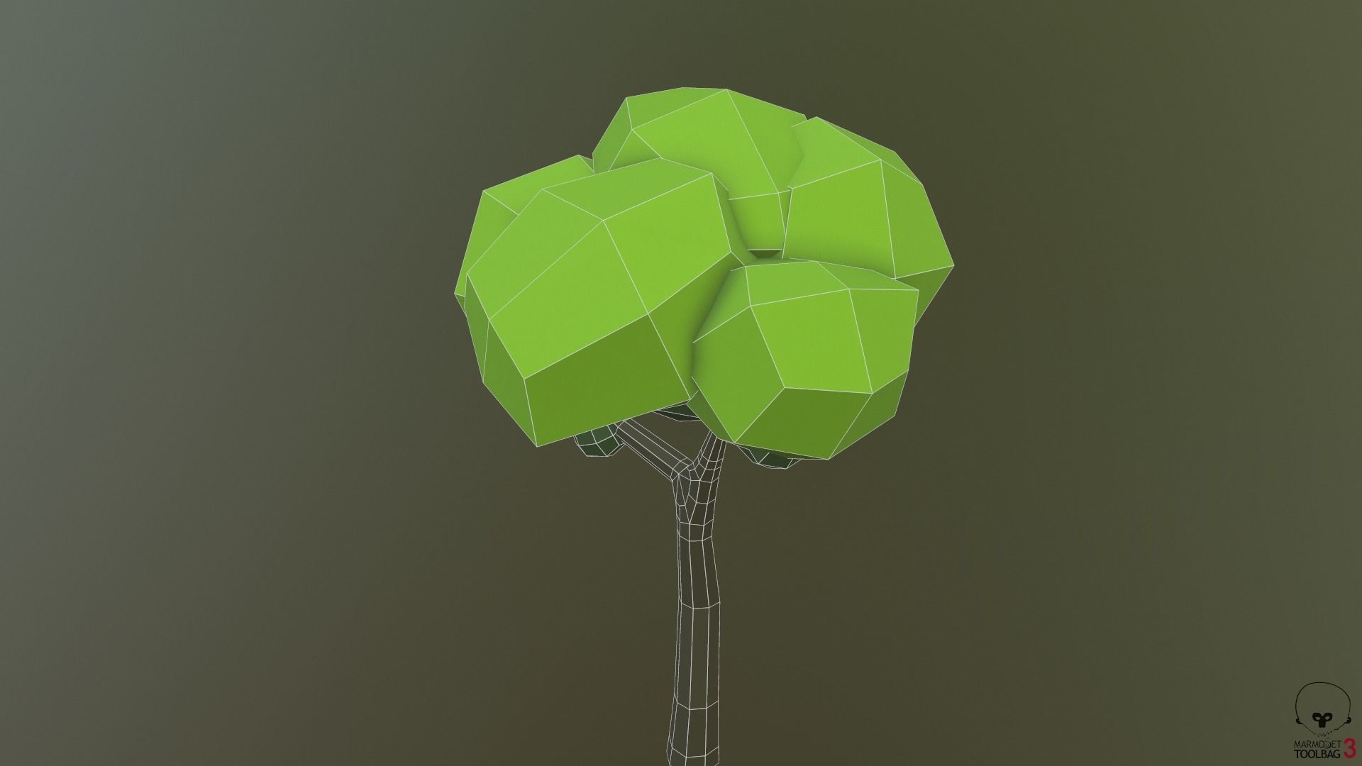 Tree Cartoon Low Poly free VR / AR / low-poly 3D model | CGTrader