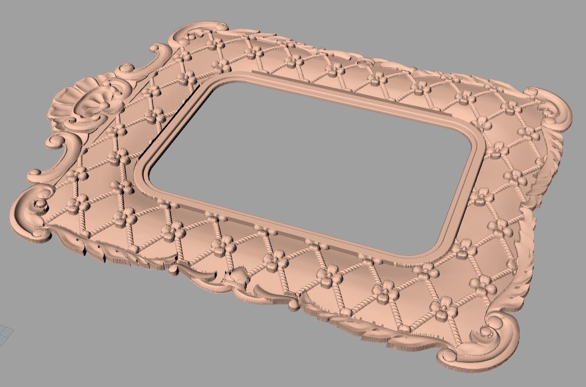 Photo frame 3D relief models STL Files used for CNC Router E988 3D ...