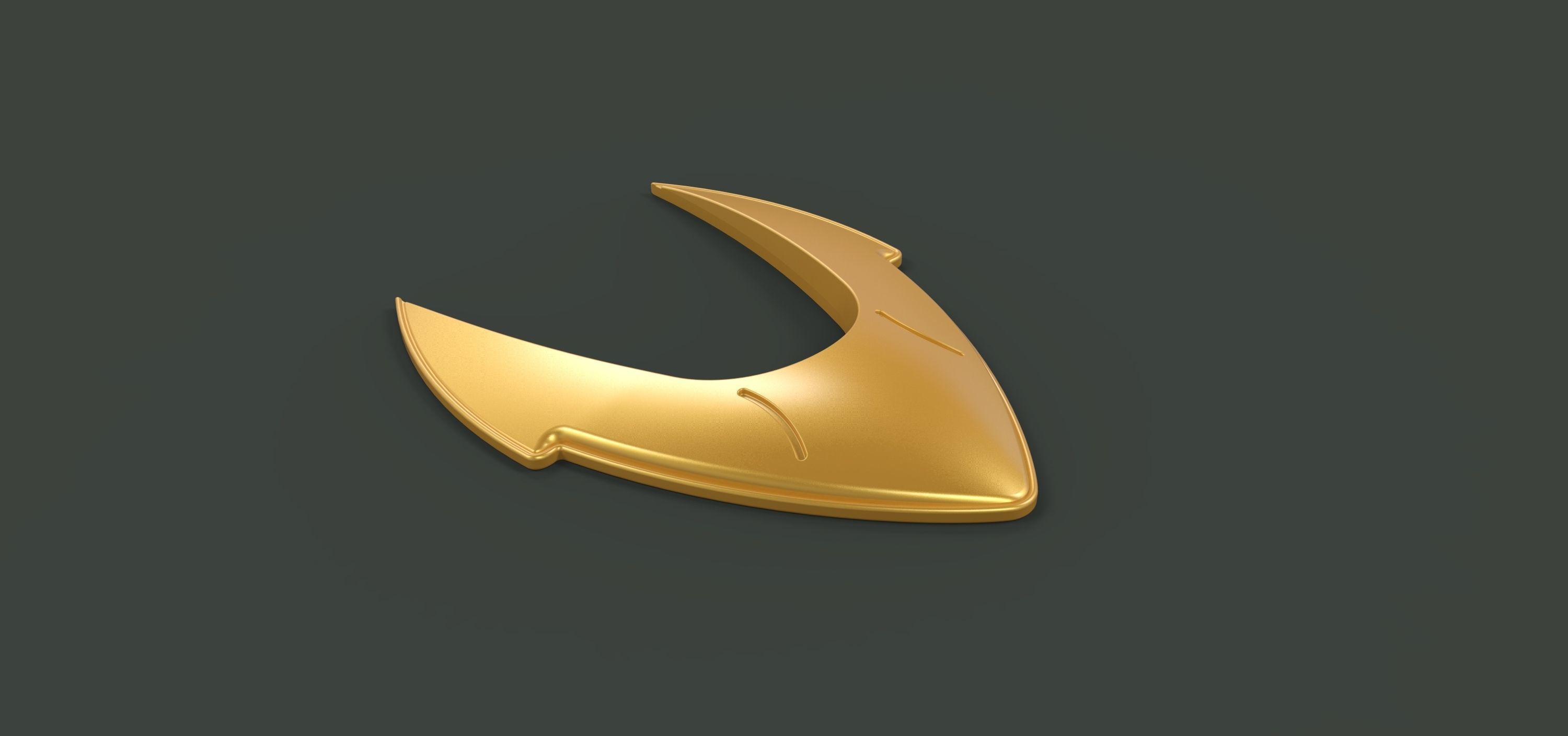 3D printable Emblem of Mera from DC 3D model | CGTrader