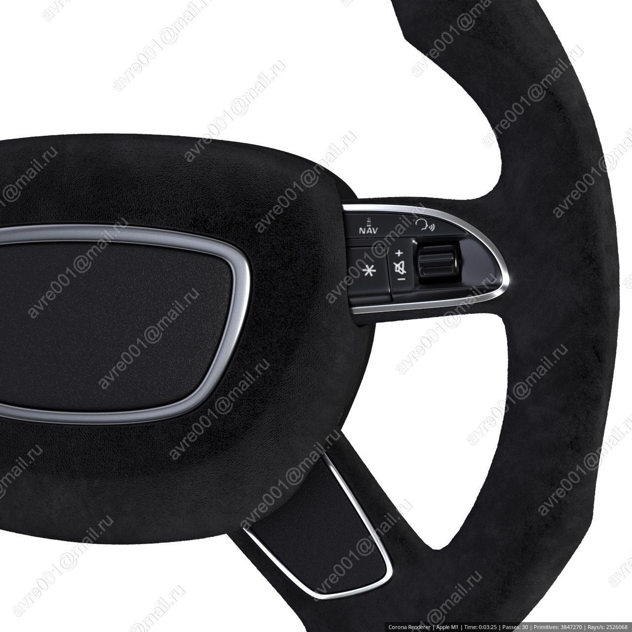 Car steering wheel - 2 3D model | CGTrader