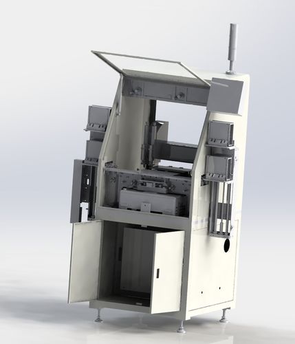 Automatic gluing machine 3D model | CGTrader