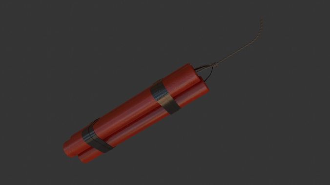 3D model Dynamite Pack PBR VR / AR / low-poly | CGTrader