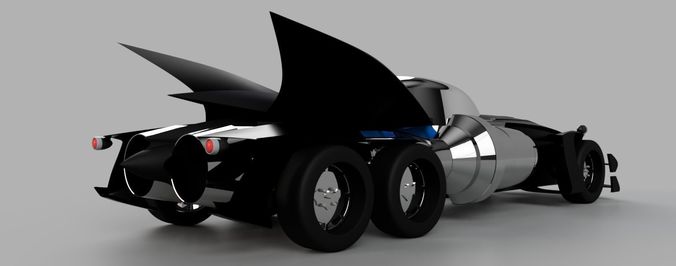 Batmobile 3D model | CGTrader