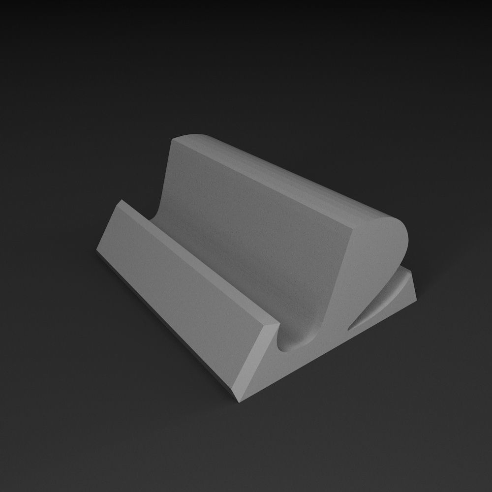 Smartphone Holder Modern Design 3D model 3D printable | CGTrader