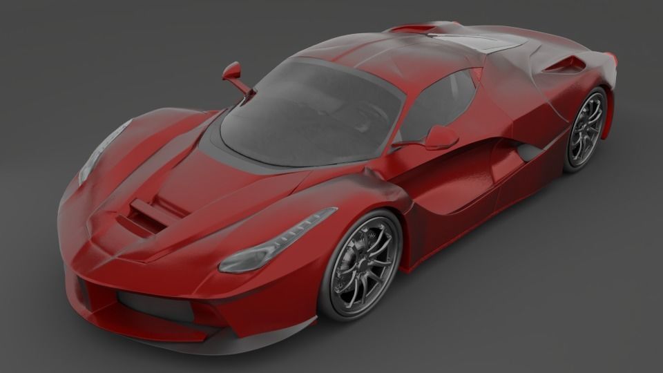 Ferrari LaFerrari 3D model | CGTrader