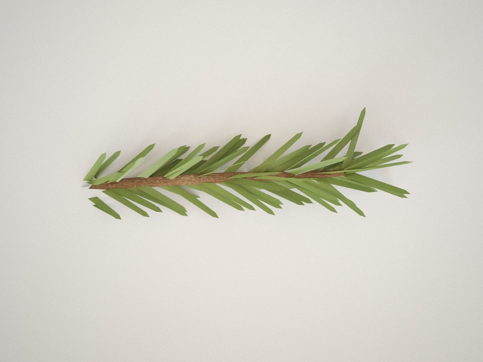 Pinetree Branches 3D model | CGTrader