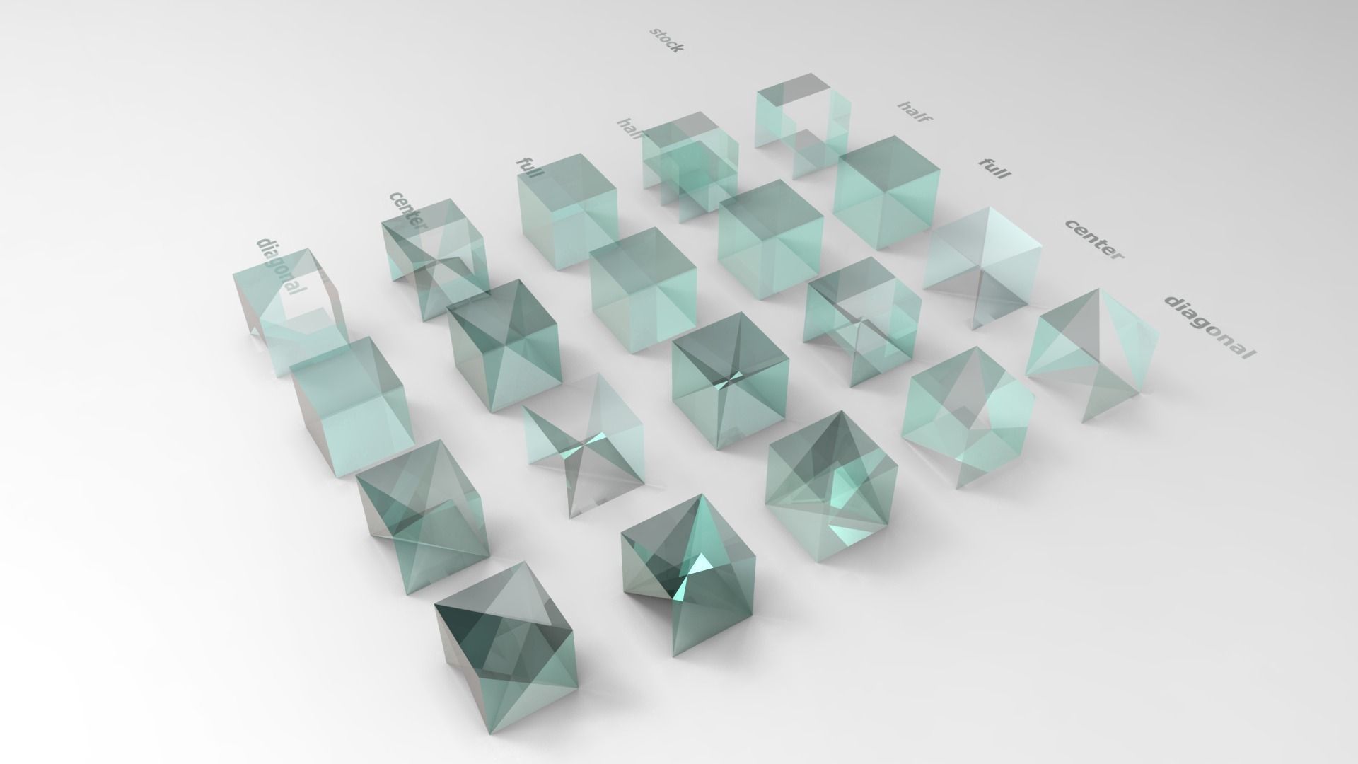Cubes free 3D model | CGTrader