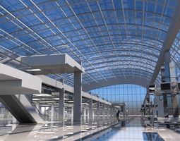 Airport interior 3D Models | CGTrader