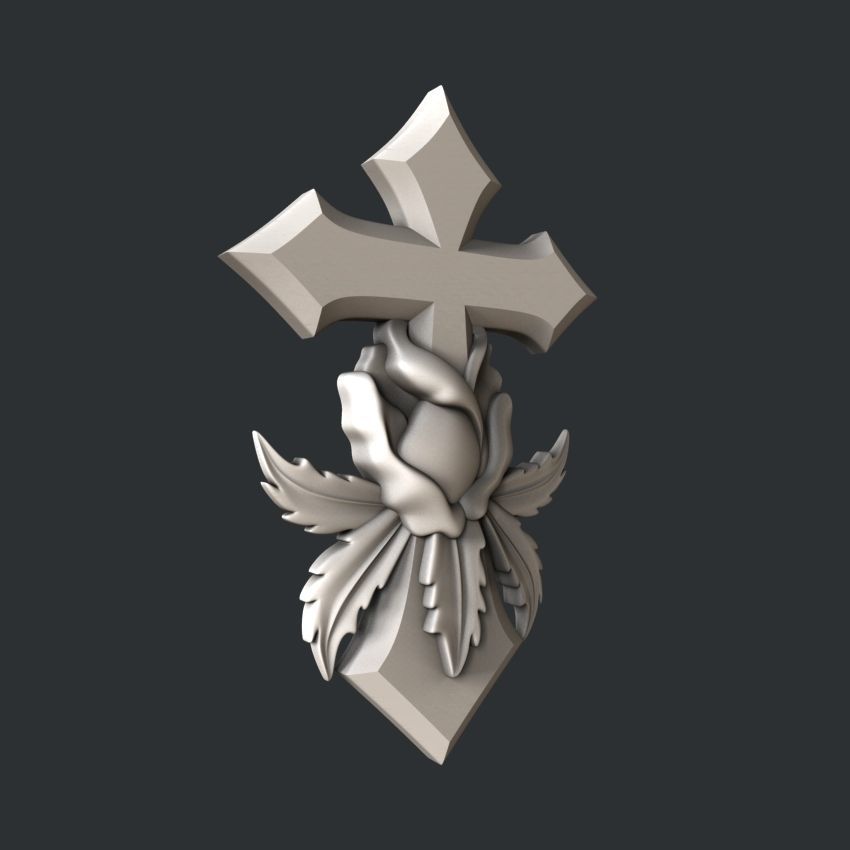 3d STL models for CNC cross rosses 3D model | CGTrader