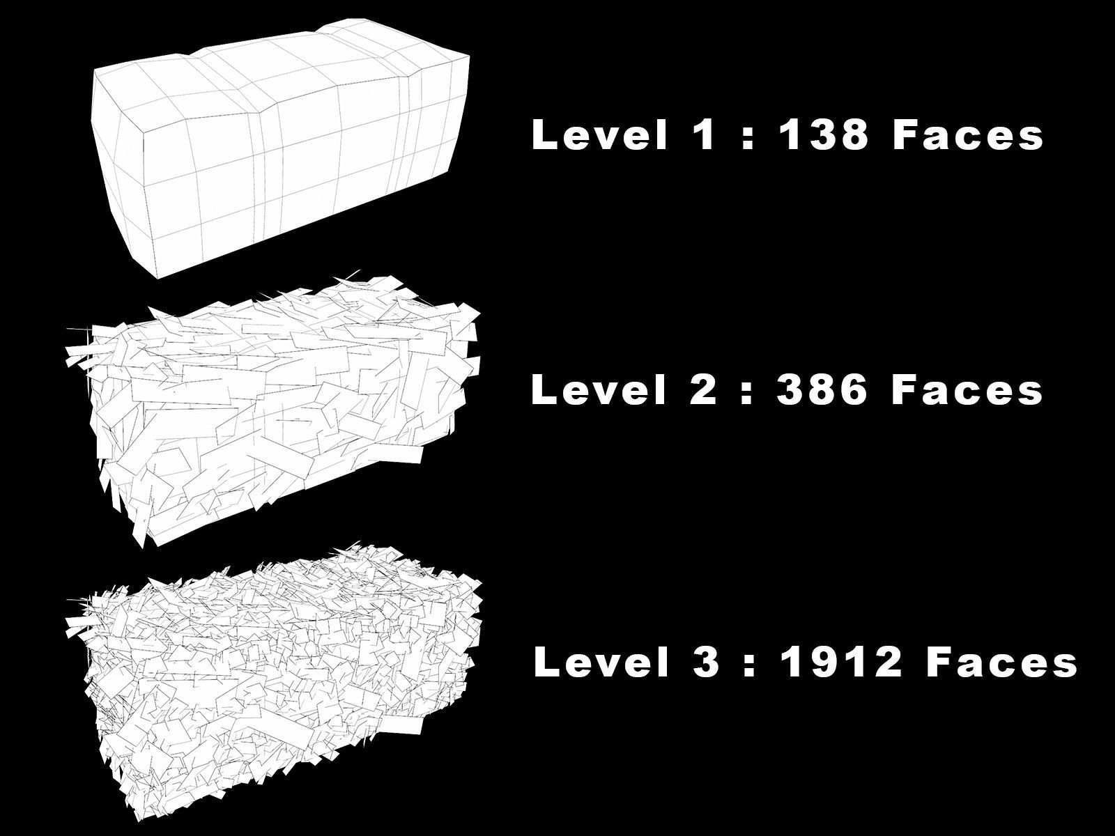 3D model Low Poly Hay bale with LOD VR / AR / low-poly | CGTrader