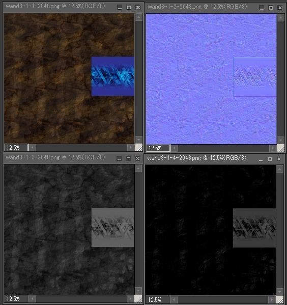 3D model wand3 wooden wand with stone VR / AR / low-poly | CGTrader