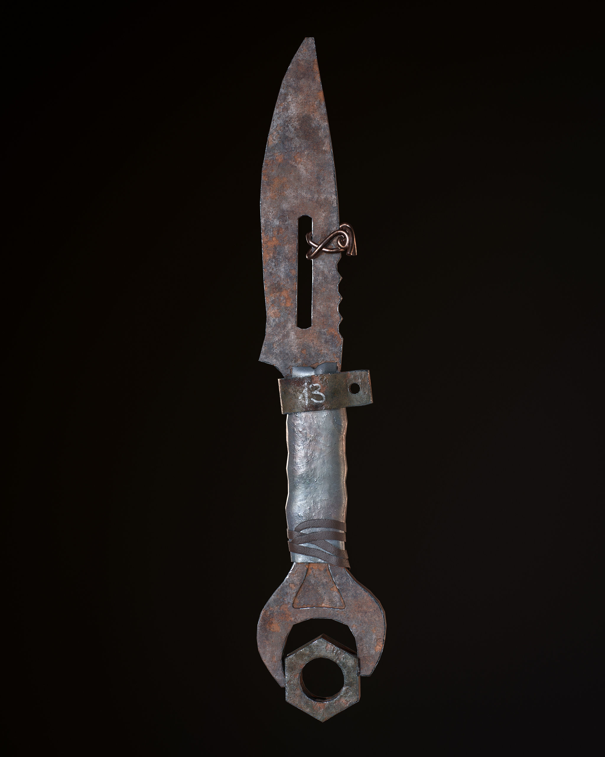 3D model Rusted weapon pack VR / AR / low-poly | CGTrader