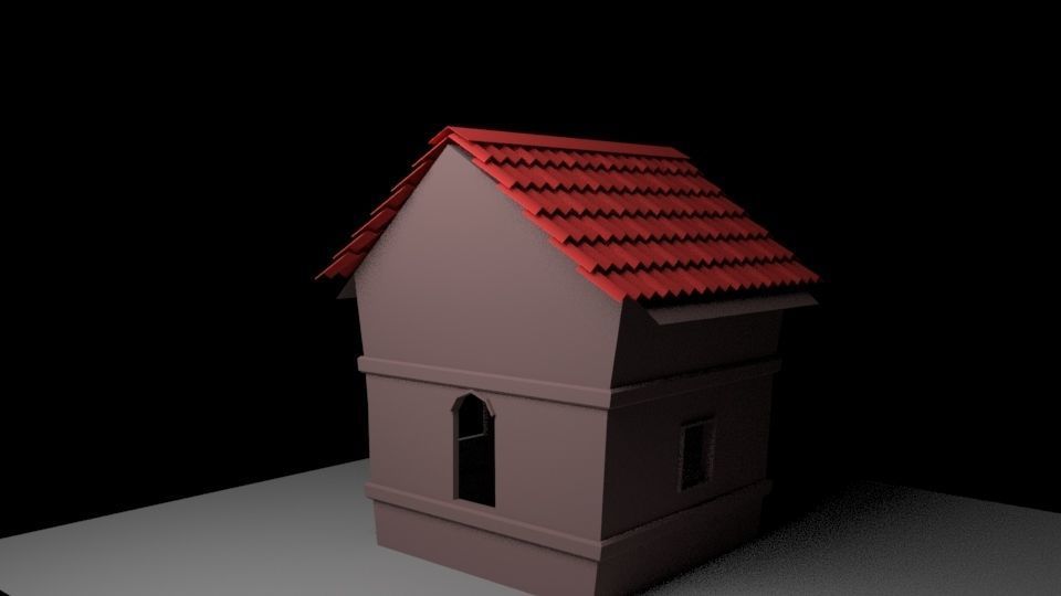 Carton house model 3D model | CGTrader