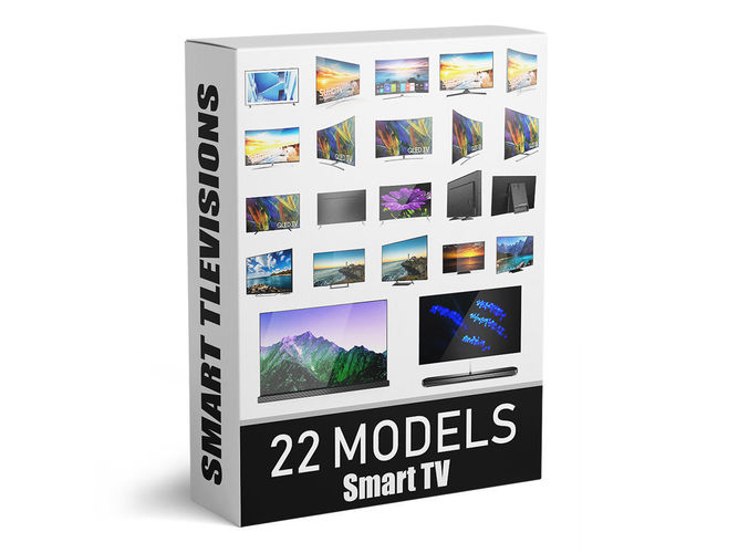Smart TV Collection 22 Models 3D model | CGTrader
