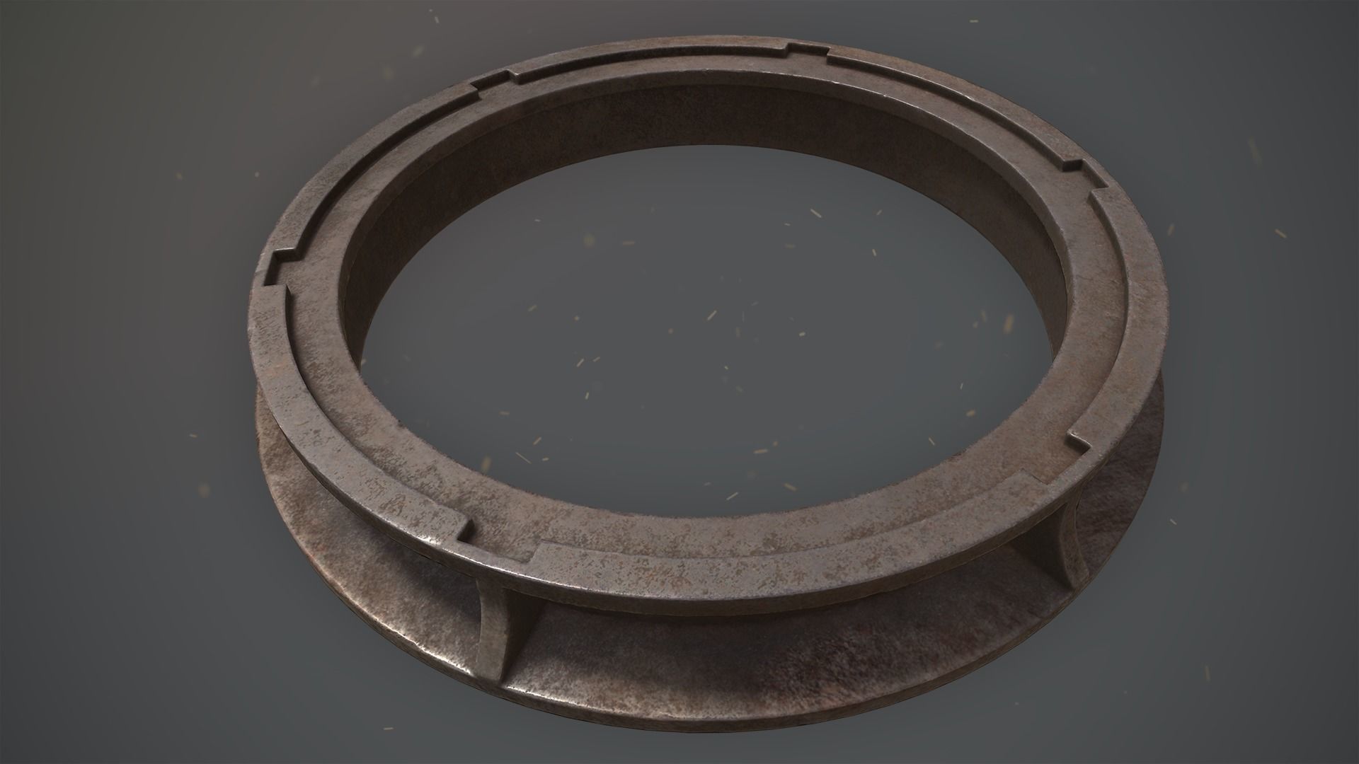 3D model Sewer Hatch v4 VR / AR / low-poly | CGTrader