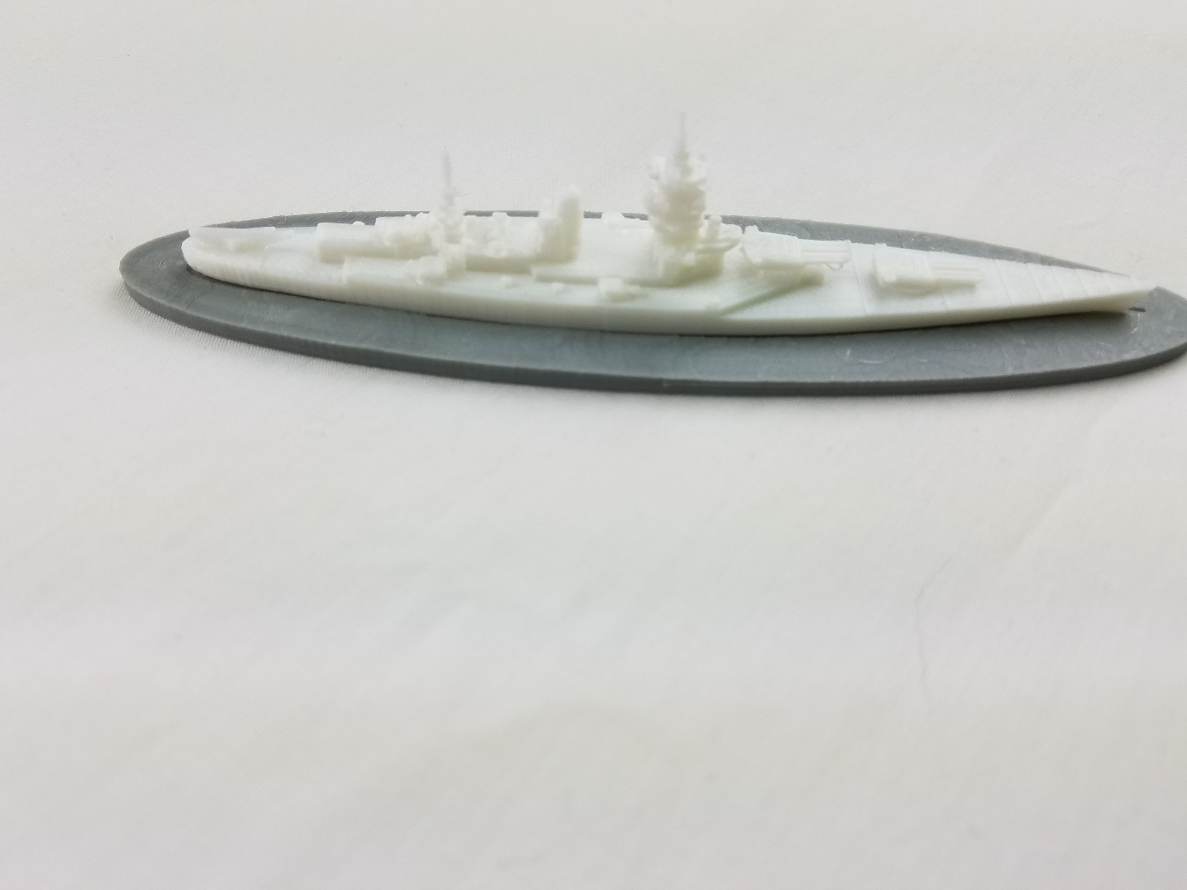 Waterline Base Template for Naval Miniatures free 3D model 3D printable ...