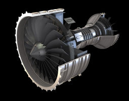 Animated Aircraft engine 3D Models | CGTrader