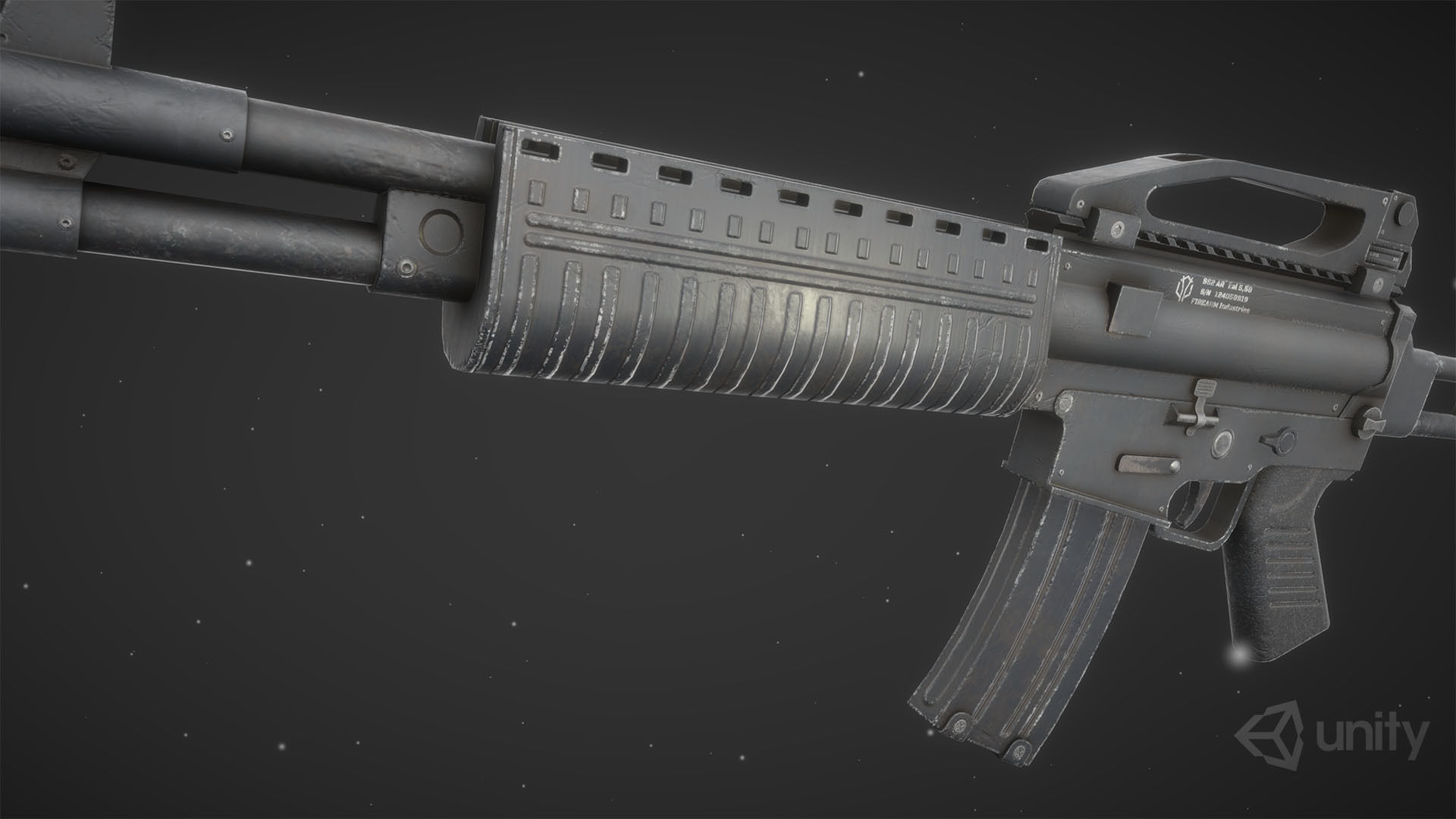 SS2 Assault Rifle free VR / AR / low-poly 3D model rigged | CGTrader