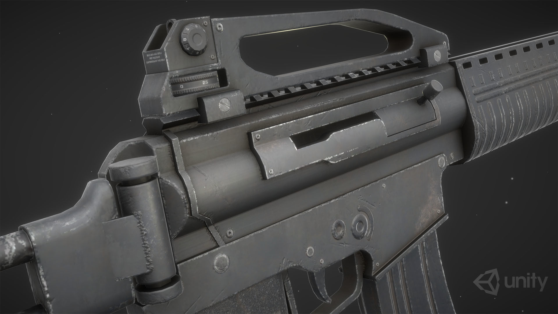 SS2 Assault Rifle free VR / AR / low-poly 3D model rigged | CGTrader