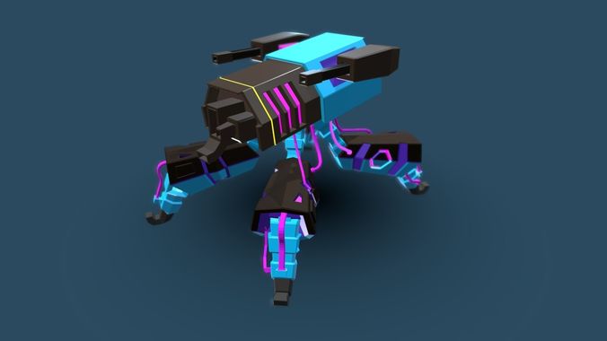 mech spider 3D model | CGTrader