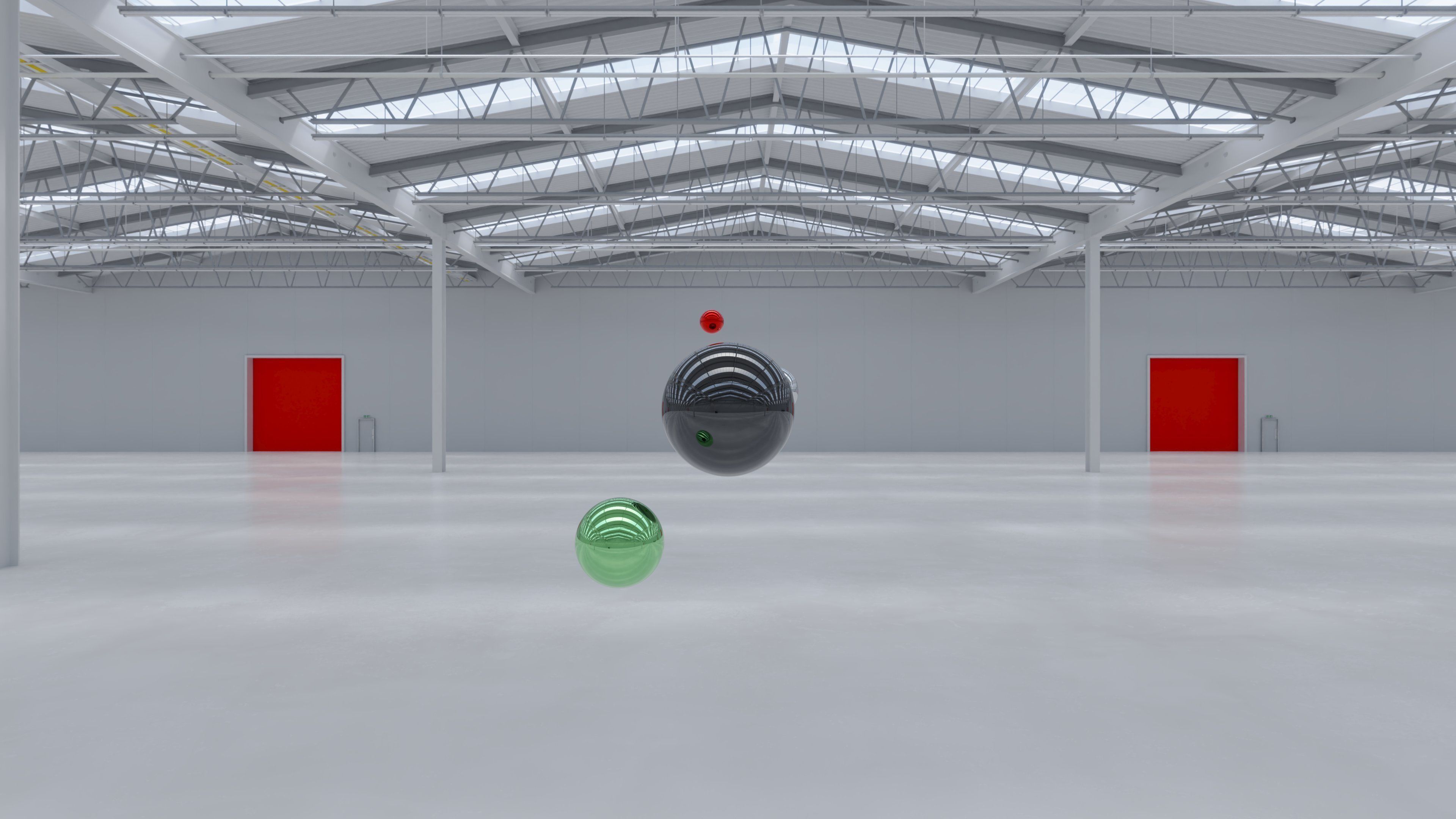 Texture HDRI - Warehouse Interior 8b - 16384x8192 VR / AR / low-poly ...